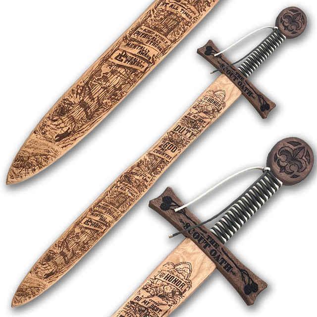Custom Engraved Wooden Swords & Gifts | Campfire Arts